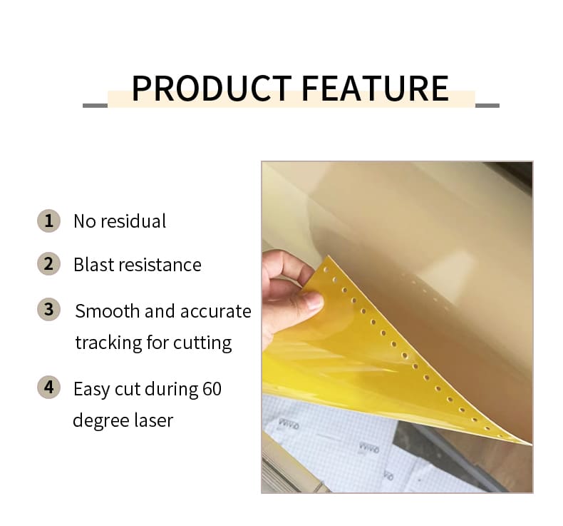 Bulk Sandblast Vinyl Stencil Film For Granite